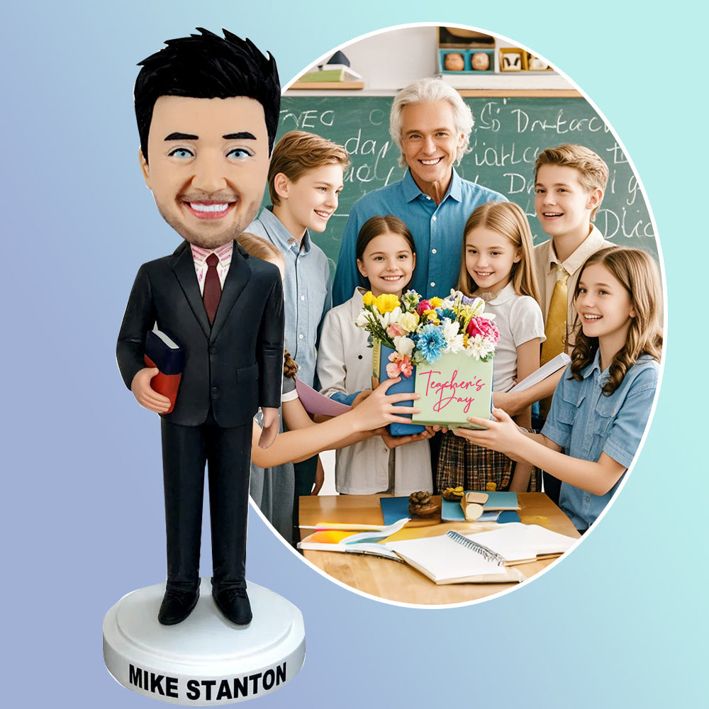 Custom Bobblehead Teacher's Day Gifts – Unique Personalized Presents ...