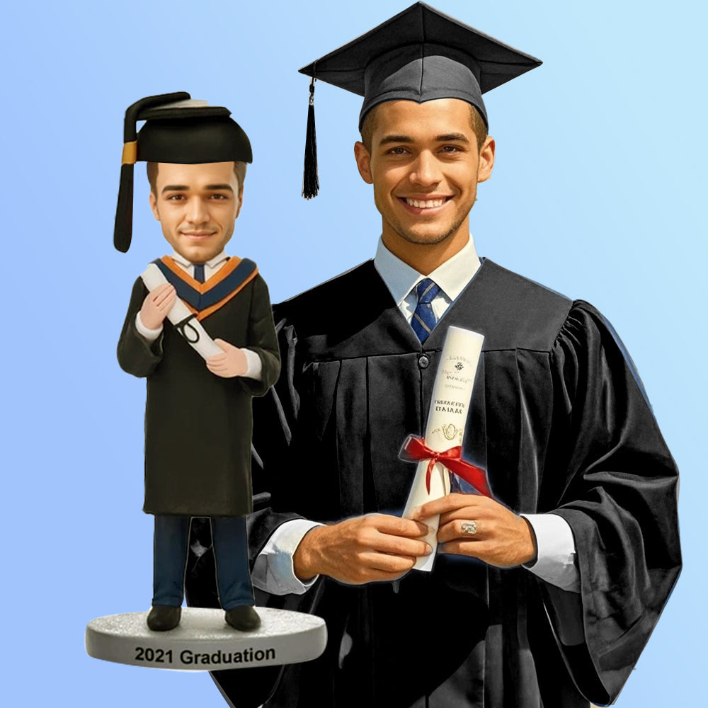 Graduation Bobblehead Custom - Customize Bobbleheads Sculpted From ...