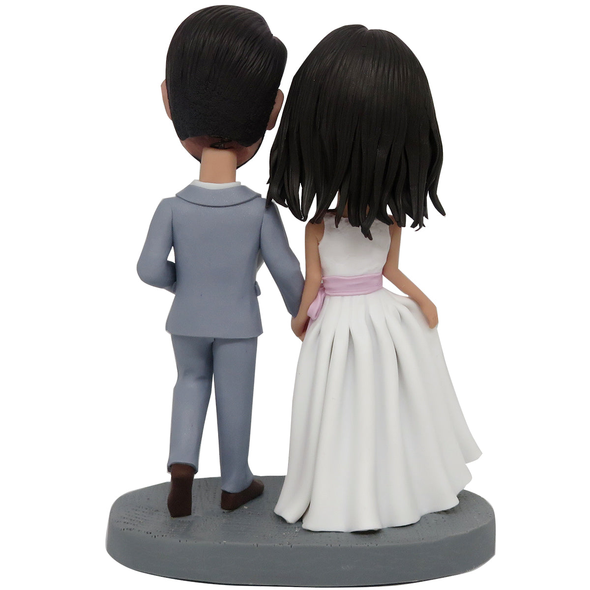 Personalised Wedding Cake Topper - Wedding Couple Just Married Custom ...