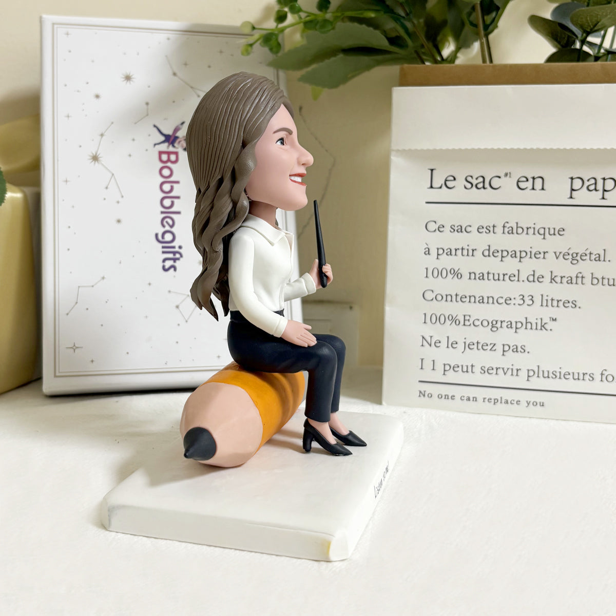 Personalized Teacher Bobblehead | Custom Figurine Thank You Gift for ...