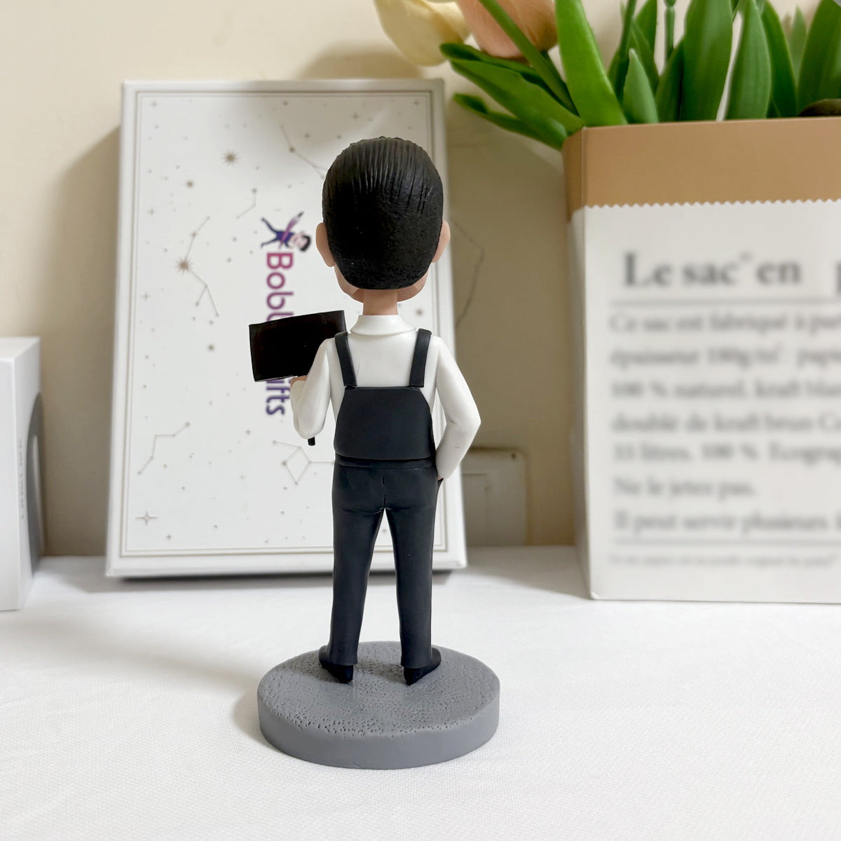 Bobblegifts Custom Retirement Bobblehead – Personalized Figurine Gift ...