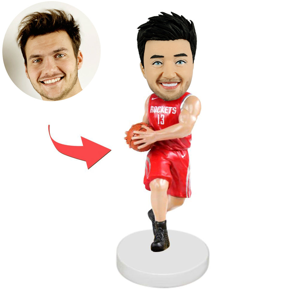 Personalized Custom Basketball Star Bobble Head Doll - Gift for ...