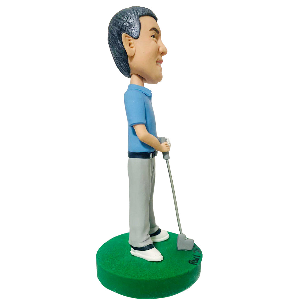 Personalized Golf Man Custom Bobblehead - Gift for Boss – BobbleGifts