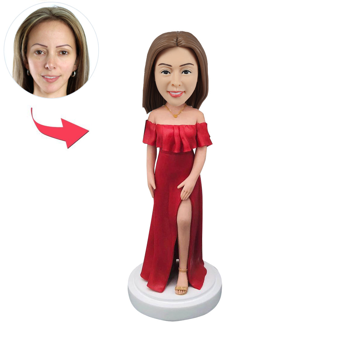 Personalized Custom Party Women Bobblehead Based On Photos - Gift for ...