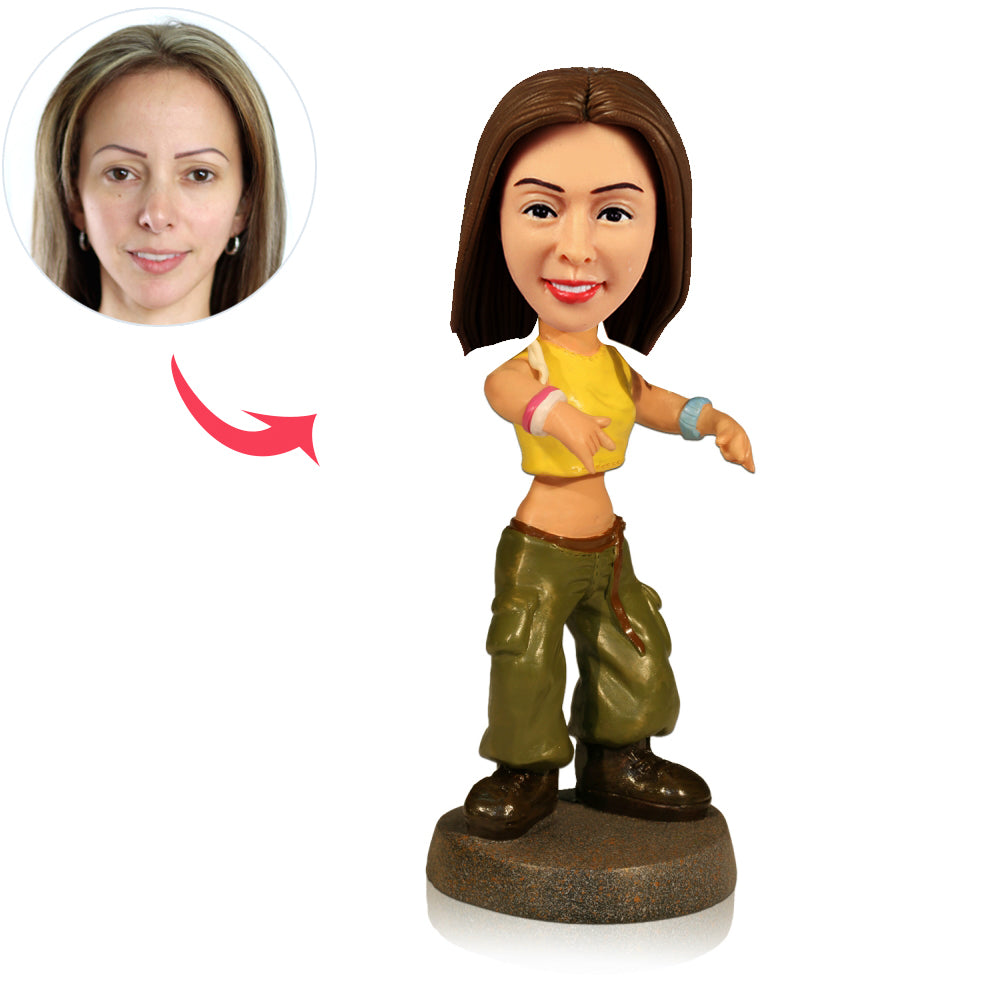 Personalised Custom Dancer Bobbleheads Doll From Her Photos - Gift for ...