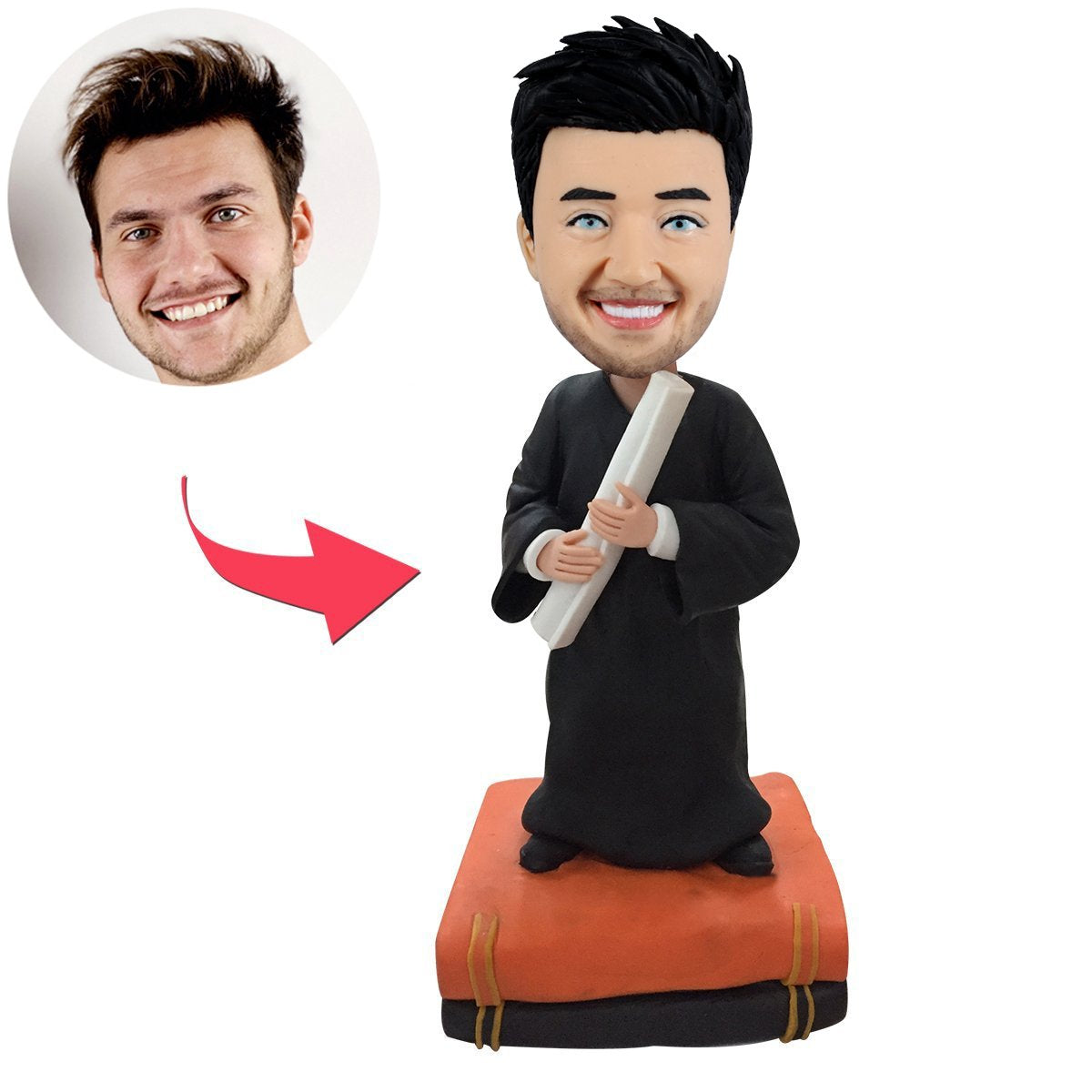 Custom Male Graduation Bobblehead Figures - Graduation Gift Ideas ...